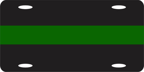 green line license plate-Green Line License Plate-FrontLine Designs ...