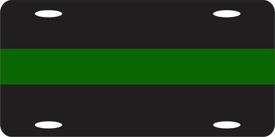 green line license plate-Green Line License Plate-FrontLine Designs ...