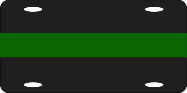 green line license plate-Green Line License Plate-FrontLine Designs ...