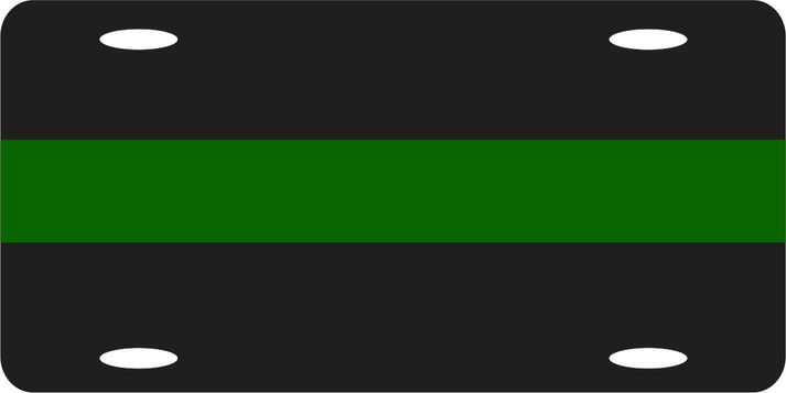 green line license plate-Green Line License Plate-FrontLine Designs ...