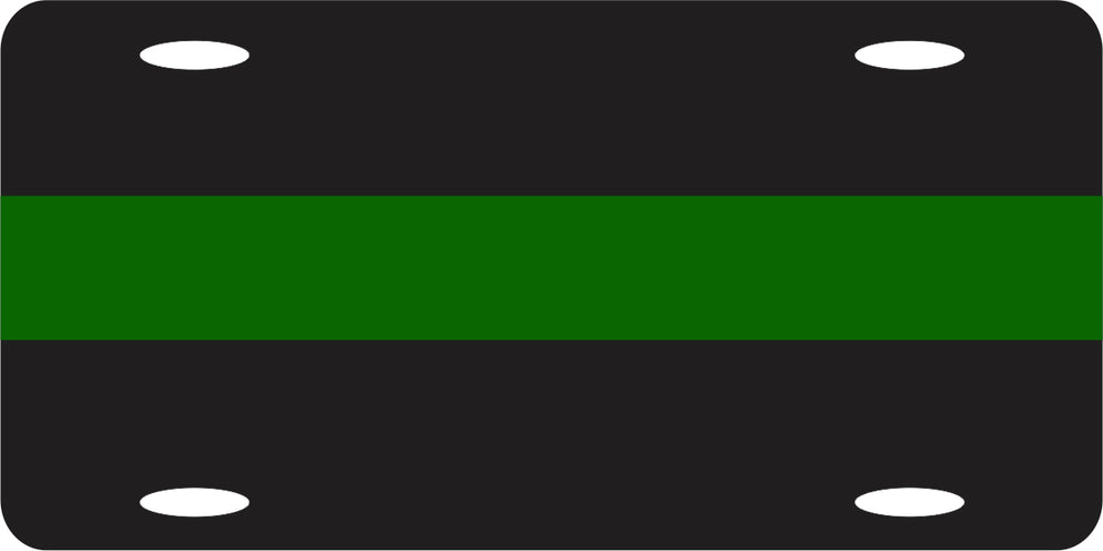 green line license plate-Green Line License Plate-FrontLine Designs ...