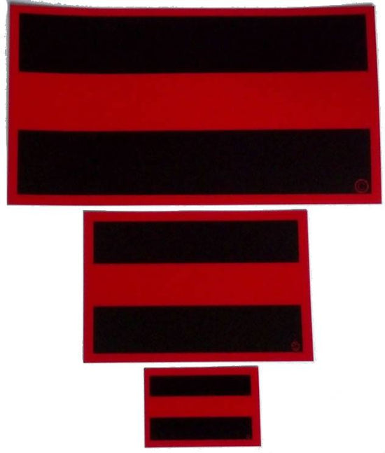 Thin Red Line Reflective Decal – FrontLine Designs, LLC