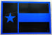 Texas State Flag Blue Line Decal – FrontLine Designs, LLC